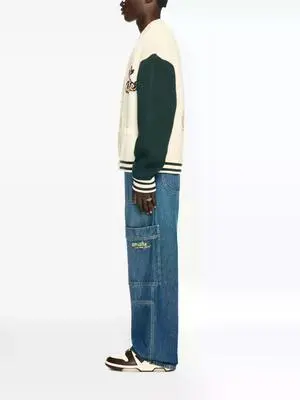 Off-White Crystal Cash Varsity Cardigan