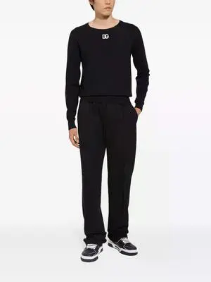 Dolce & Gabbana Pressed Crease Track Pants