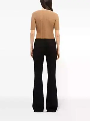 COURREGES Solar Ribbed Knit Sweater