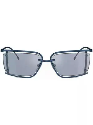DIESEL® Rectangle-frame Sunglasses - Blue