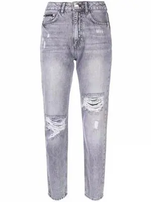 Philipp Plein Distressed Jeans For Women