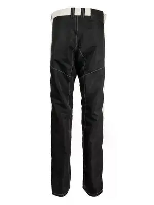GMBH Two-tone Slim Cut Trousers