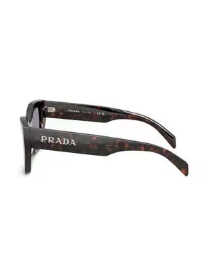 Prada Tortoiseshell-effect Cat-eye Sunglasses
