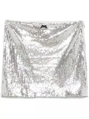 ROTATE BY BIRGER CHRISTENSEN Sequin-embellished Mini Skirt
