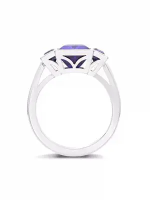 PRAGNELL Platinum Tanzanite Cocktail Ring