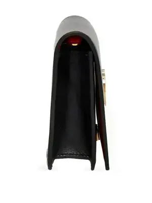 FERRAGAMO Double Gancini Leather Mini Bag