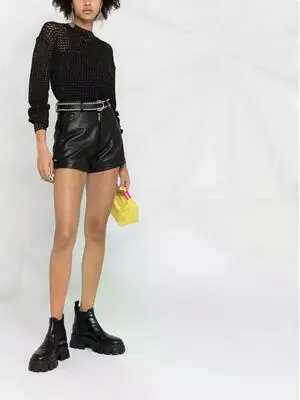 Philipp Plein Metallic-threaded Mesh Jumper