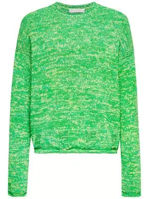 JW Anderson Tie-dye Chunky Knit Sweater