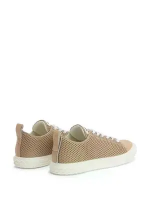 GIUSEPPE ZANOTTI Blabber Lace-up Sneakers - Neutrals