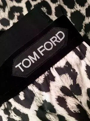 TOM FORD Logo Waistband Trousers