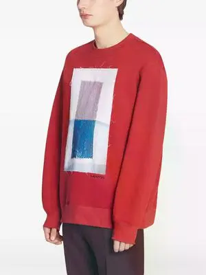 LANVIN Archive-print Classic Sweatshirt