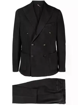 DELL'OGLIO Double-breasted Wool Suit