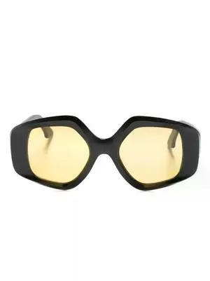 LAPIMA Stella Oversized Sunglasses - Black