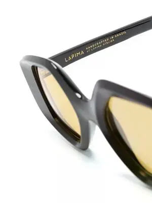 LAPIMA Stella Oversized Sunglasses - Black