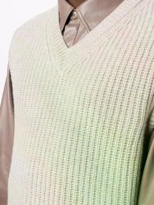 Nanushka Ribbed V-neck Sweater Vest
