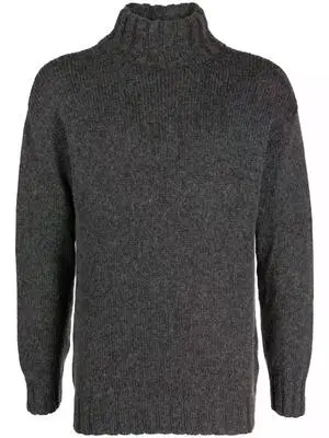 FORME D'EXPRESSION High-neck Ribbed Jumper