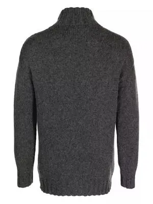 FORME D'EXPRESSION High-neck Ribbed Jumper