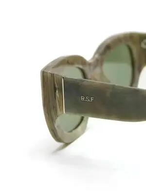 RETROSUPERFUTURE Logo-embossed Rectangle Sunglasses