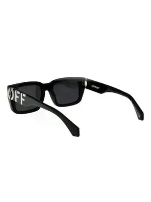 Off-White Hays Square-frame Sunglasses - Black