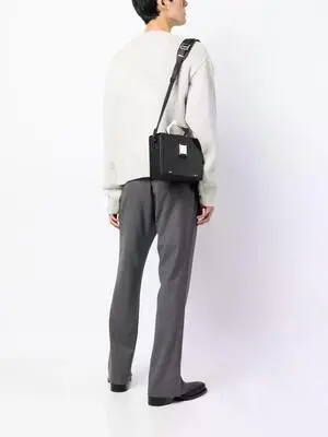 HELIOT EMIL Box Leather Shoulder Bag
