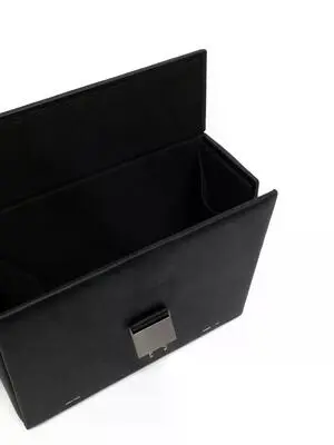 HELIOT EMIL Box Leather Shoulder Bag