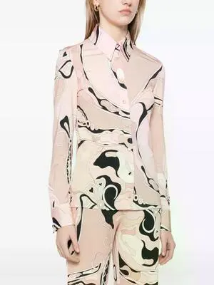 Emilio Pucci Orchidee-print Shirt