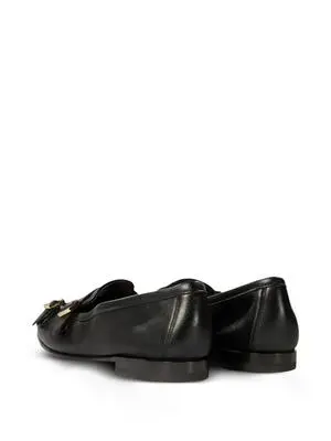 Santoni Leather Loafers