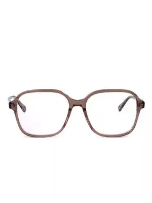 Chloé Square-frame Glasses - Grey