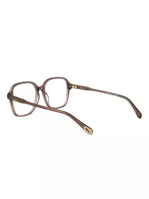 Chloé Square-frame Glasses - Grey