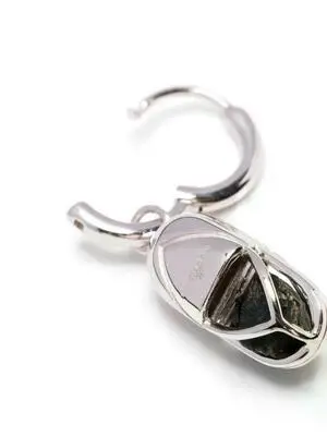 CAPSULE ELEVEN Capsule Onyx Hoop Earring
