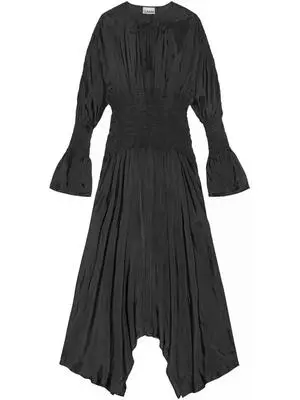 GANNI Smocked Dress