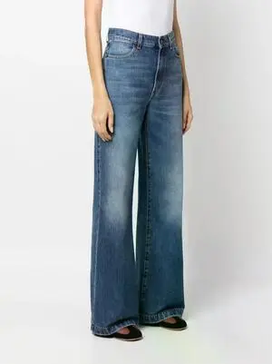 La DoubleJ High-waisted Flared Jeans
