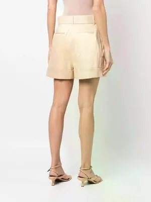 Zimmermann Dancer Belted Tailored Shorts