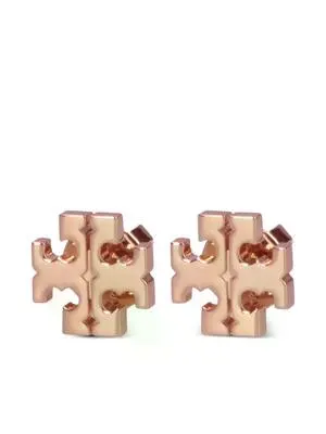 Tory Burch Logo Stud Earrings