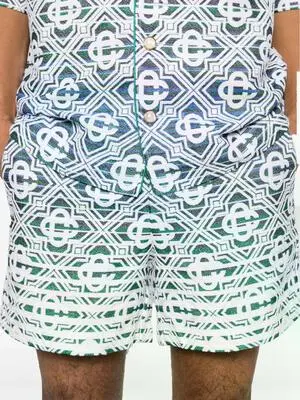 Casablanca Monogram Gradient Towelling Shorts