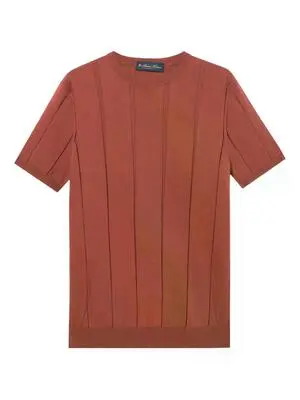 Brooks Brothers Cotton Ribbed T-shirt