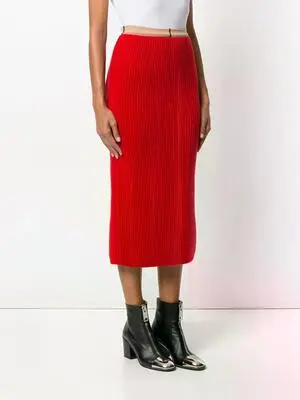 Calvin Klein Rib Knit Pencil Skirt