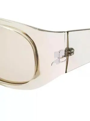 COURREGES Holy Round-frame Sunglasses