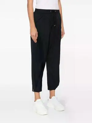 Herno Dart-detailing Trousers - Black