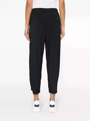 Herno Dart-detailing Trousers - Black
