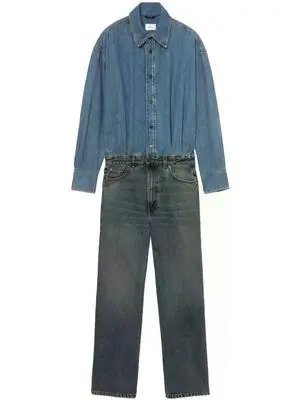 HAIKURE Denim Jumpsuit - Blue