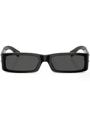 Dolce & Gabbana Rectangle Frame Sunglasses - Black