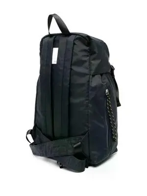 A.p.c. Logo-patch Treck Backpack - Blue