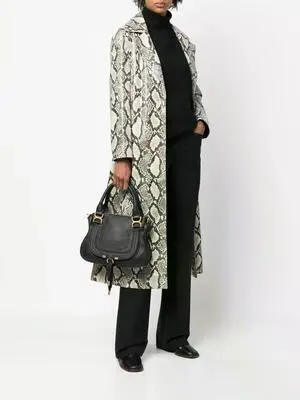 Chloé Small Marcie Leather Tote - Black