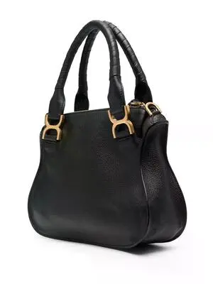 Chloé Small Marcie Leather Tote - Black