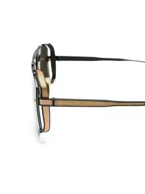 Linda Farrow Amar Pilot-frame Sunglasses
