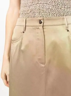 Brunello Cucinelli Straight-cut Midi Skirt