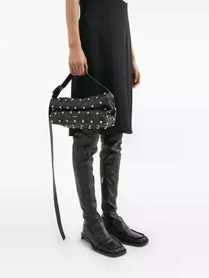 JIL SANDER Small Rollup Bag - Black
