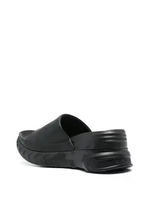 Givenchy Logo-debossed Leather Slides