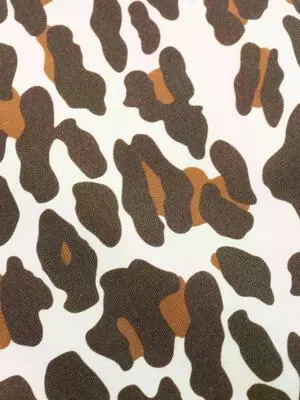 Tory Burch Leopard-print Bikini Bottoms - Brown